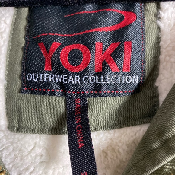 Yoki | Jackets & Coats | Yoki Olive Green Utility Hooded Jacket | Poshmark